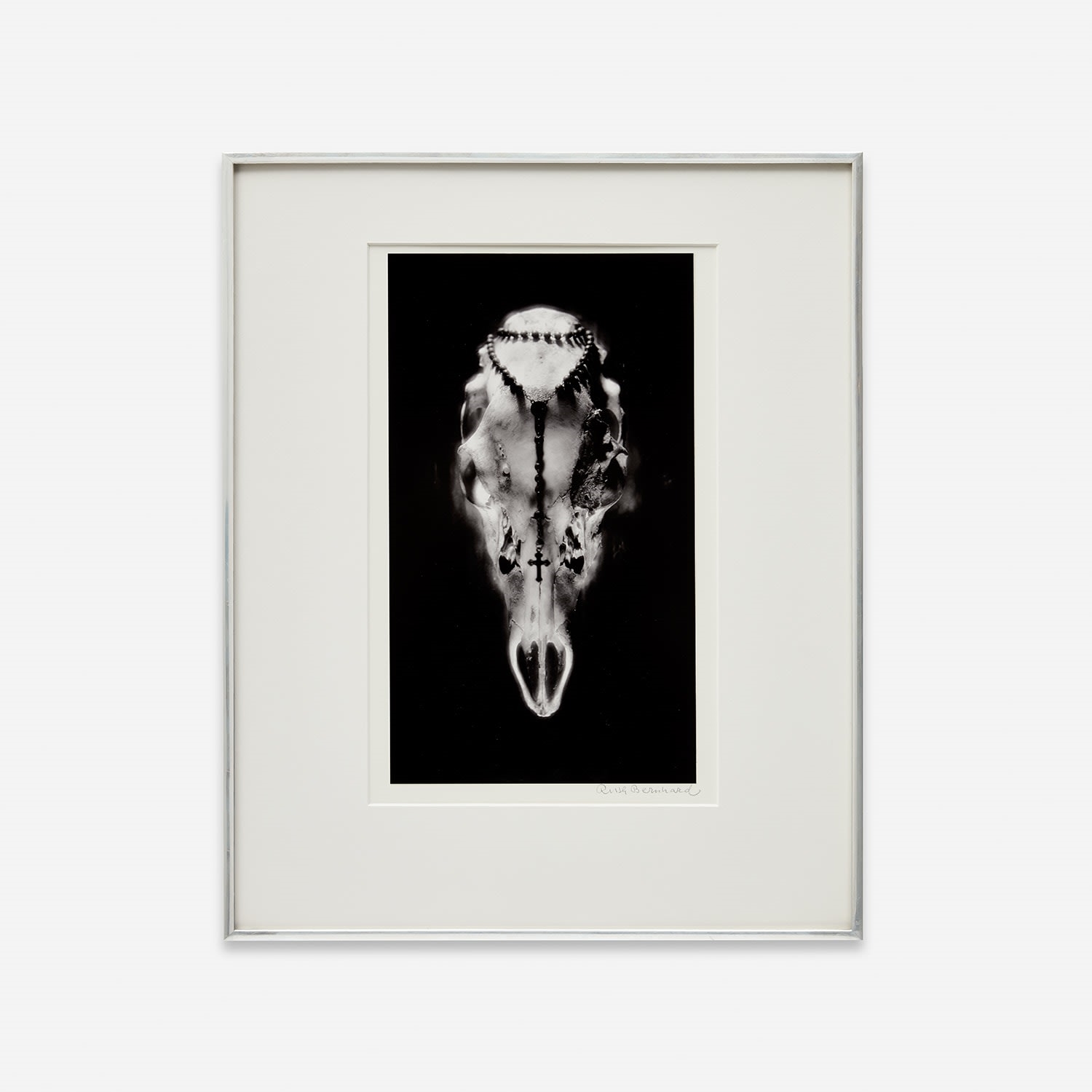 Ruth Bernhard | Skull and Rosary (1945) | MutualArt