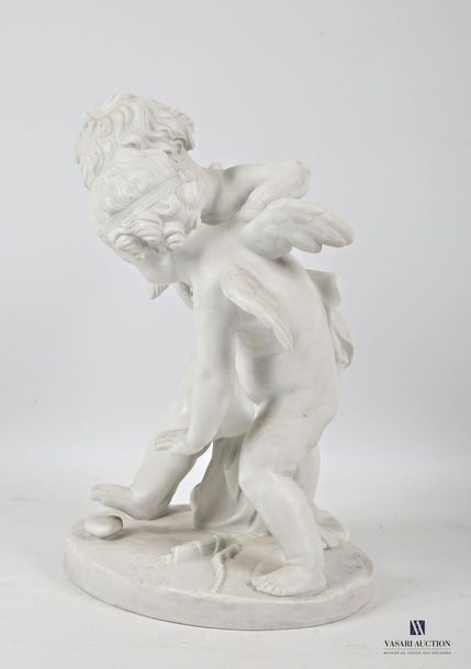 Étienne-Maurice Falconet | Allegory of Love with two cherubs fighting ...
