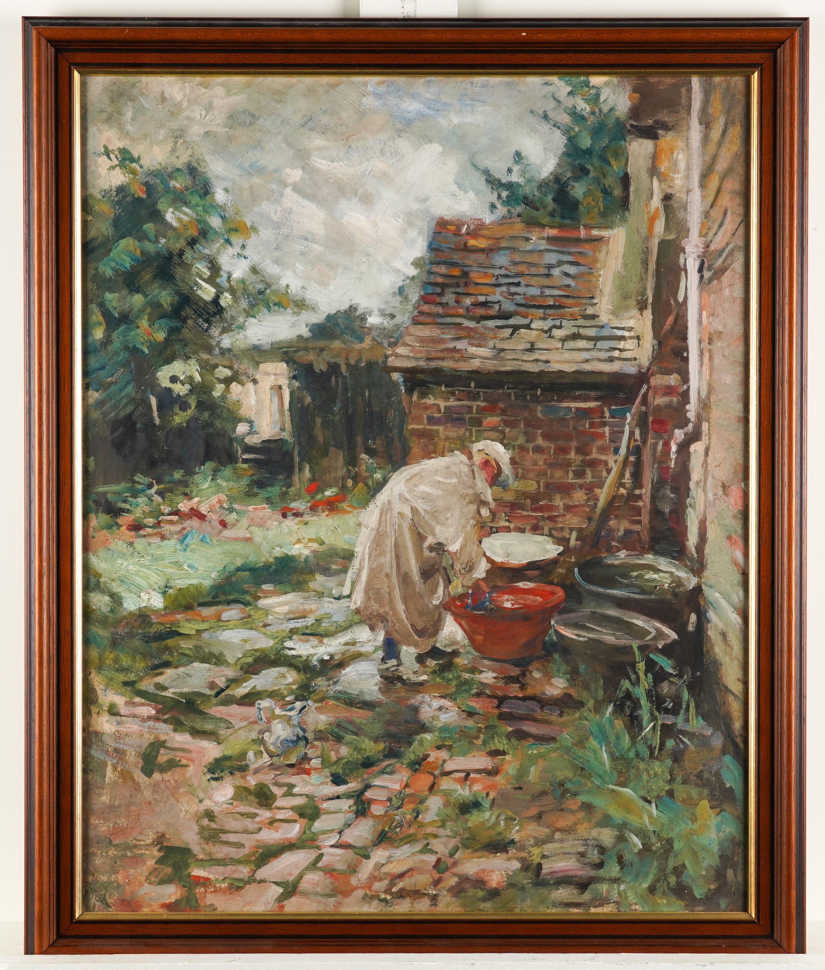 William Christian Symons | Collecting Rainwater (1999) | MutualArt