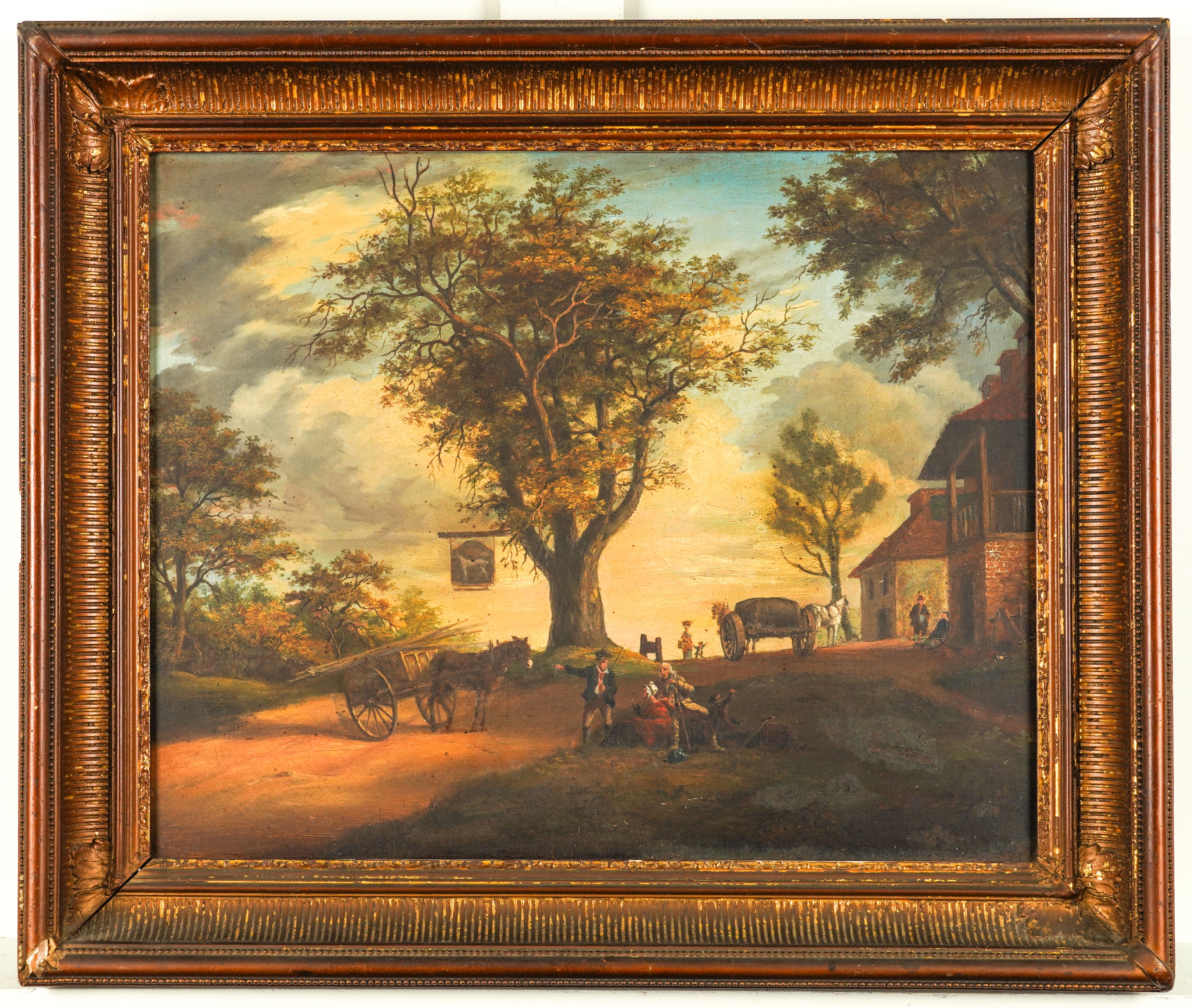 John Laporte | Outside The White Horse Tavern | MutualArt