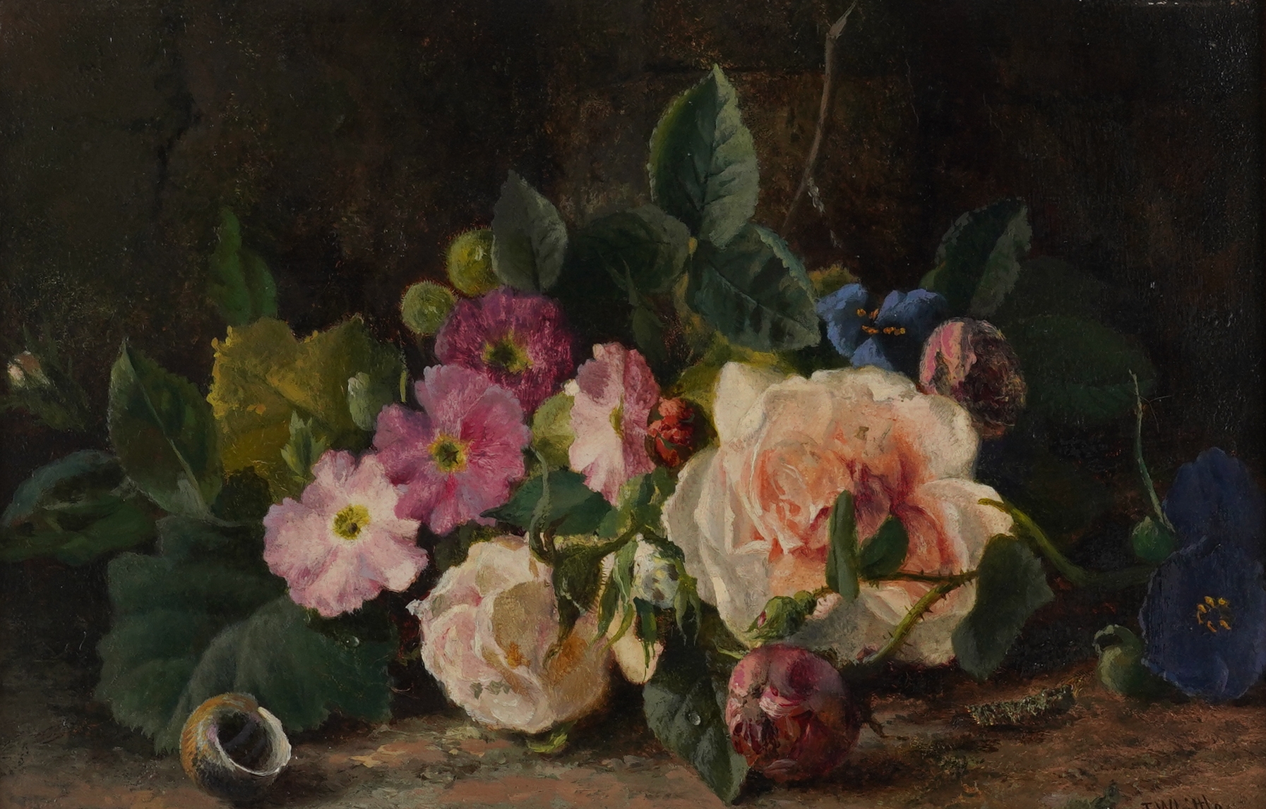 Thomas Whittle the Elder | Still life of flowers | MutualArt