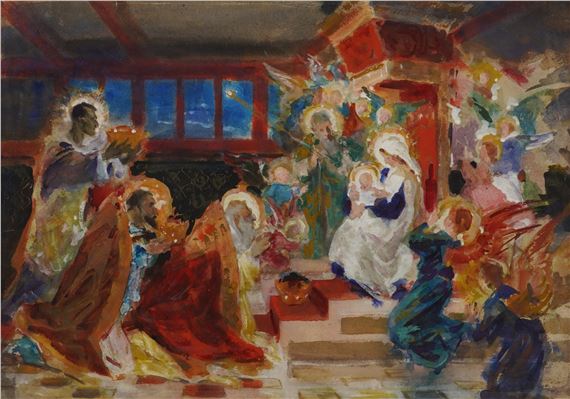 William Christian Symons | The Nativity | MutualArt