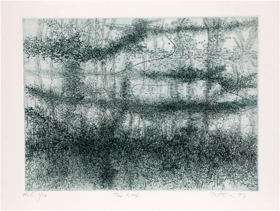 Gabor Peterdi | The Reef (1969) | MutualArt