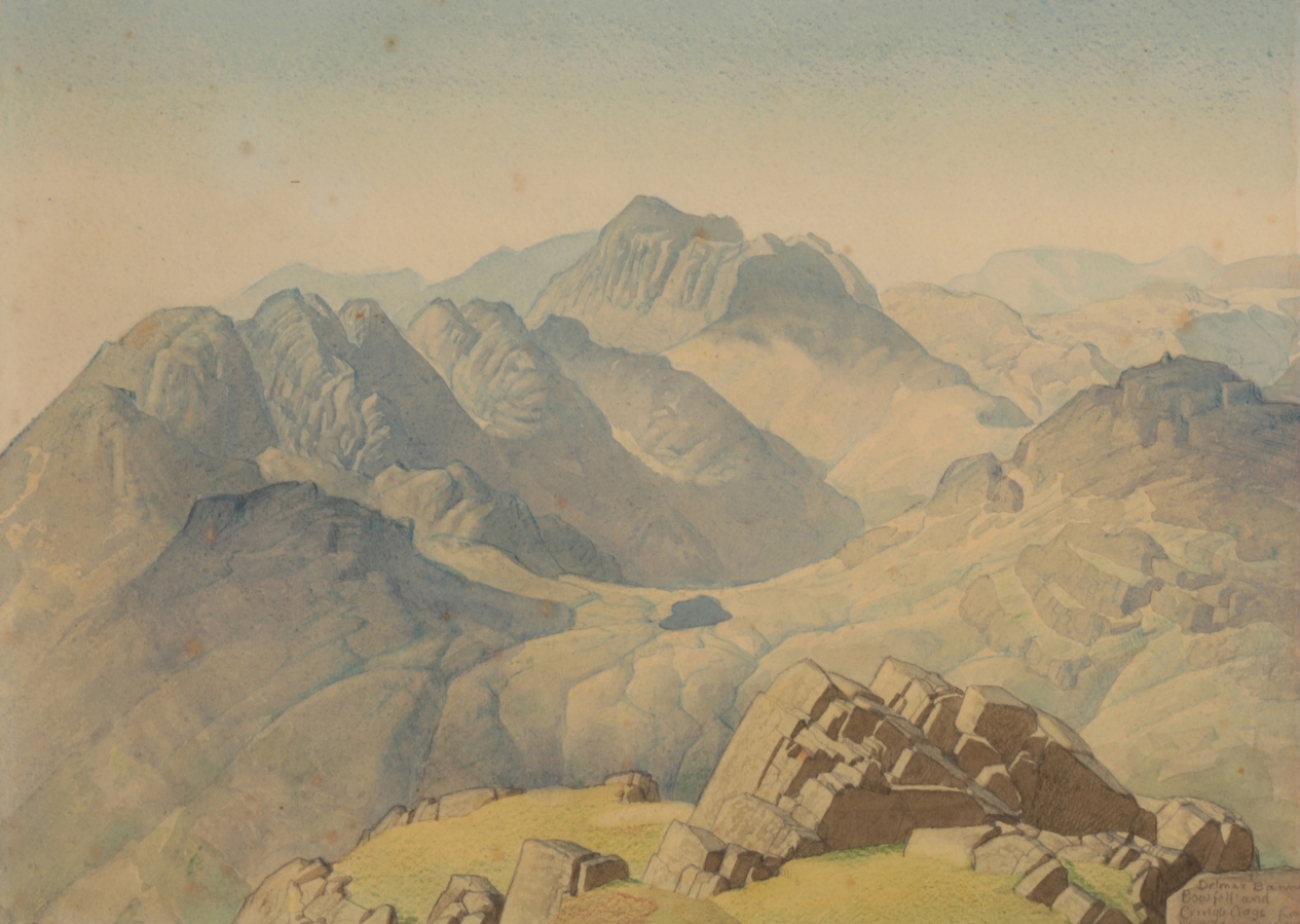 Delmar Harmood Banner | Great Gable from Kirk Fell (1938) | MutualArt