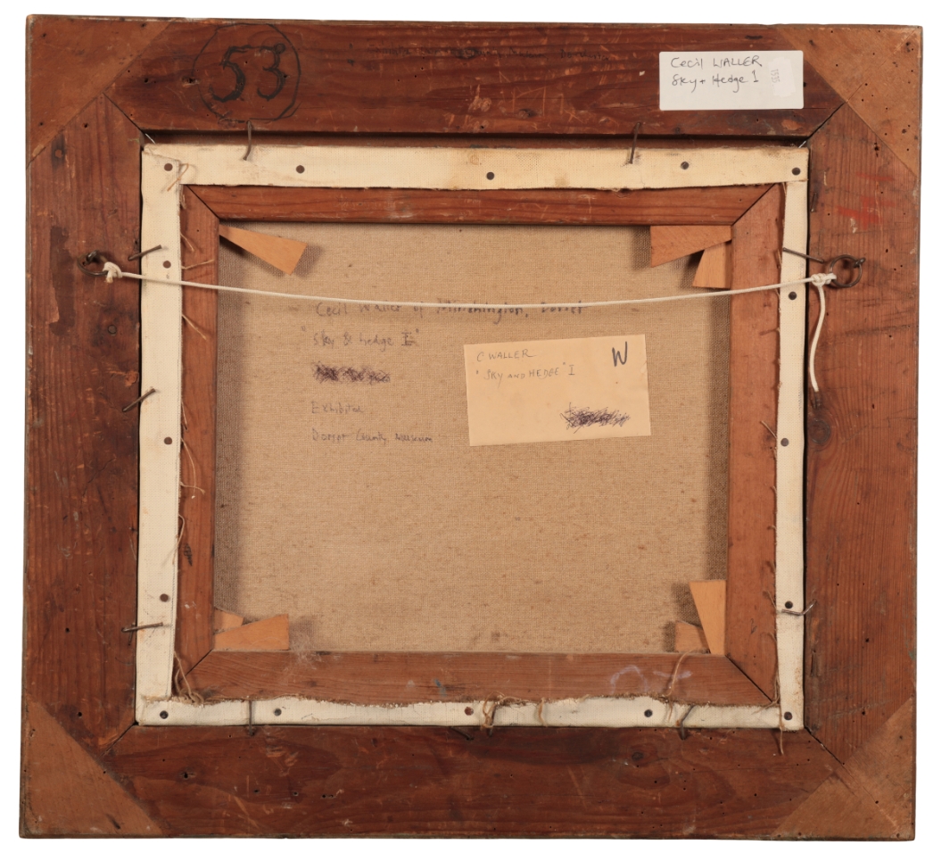 Cecil Waller | Sky and Hedge I | MutualArt