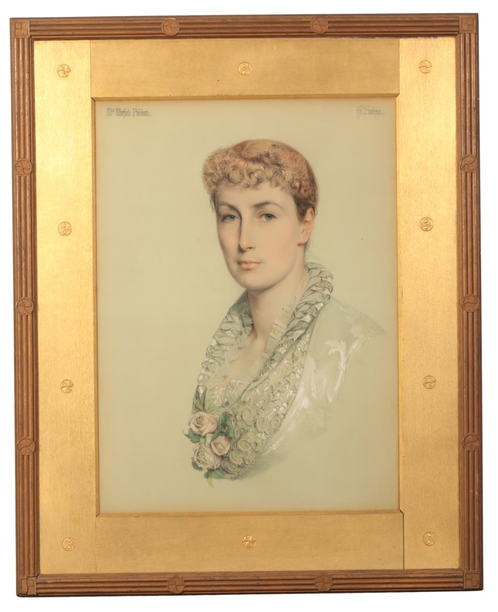 Anthony Frederick Augustus Sandys | LA BELLE JAUNE GIROFLÉE (1869 ...