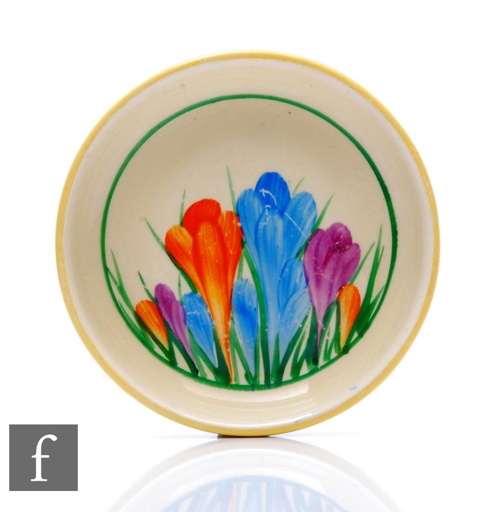 Clarice Cliff | Clarice Cliff - Crocus - A large circular pin dish ...