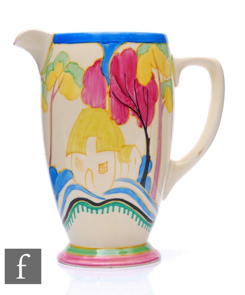 Clarice Cliff | Clarice Cliff - Tropic - A Coronet shape jug circa 1934 ...