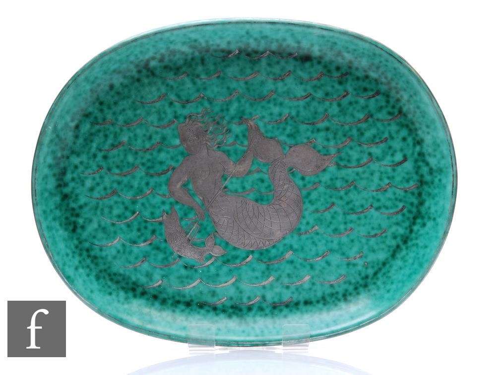 Gustavsberg | William Kage - Gustavsberg - A large 1930s charger of ...