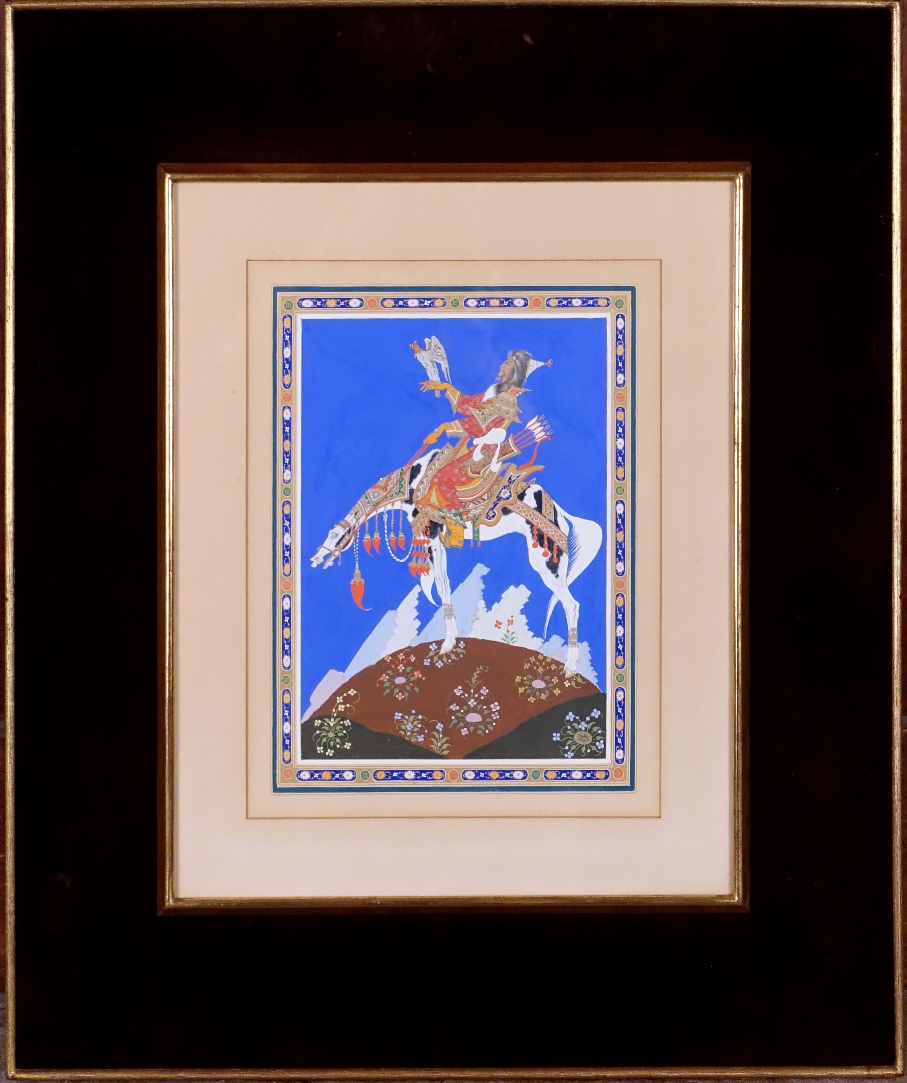 Paul Mak | Le fauconnier. (1958) | MutualArt