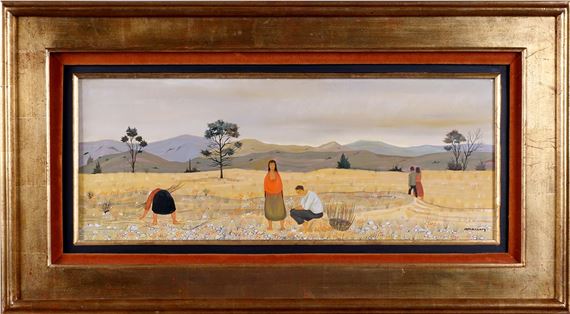 Max Savy | Les gitans sur la garrigue | MutualArt