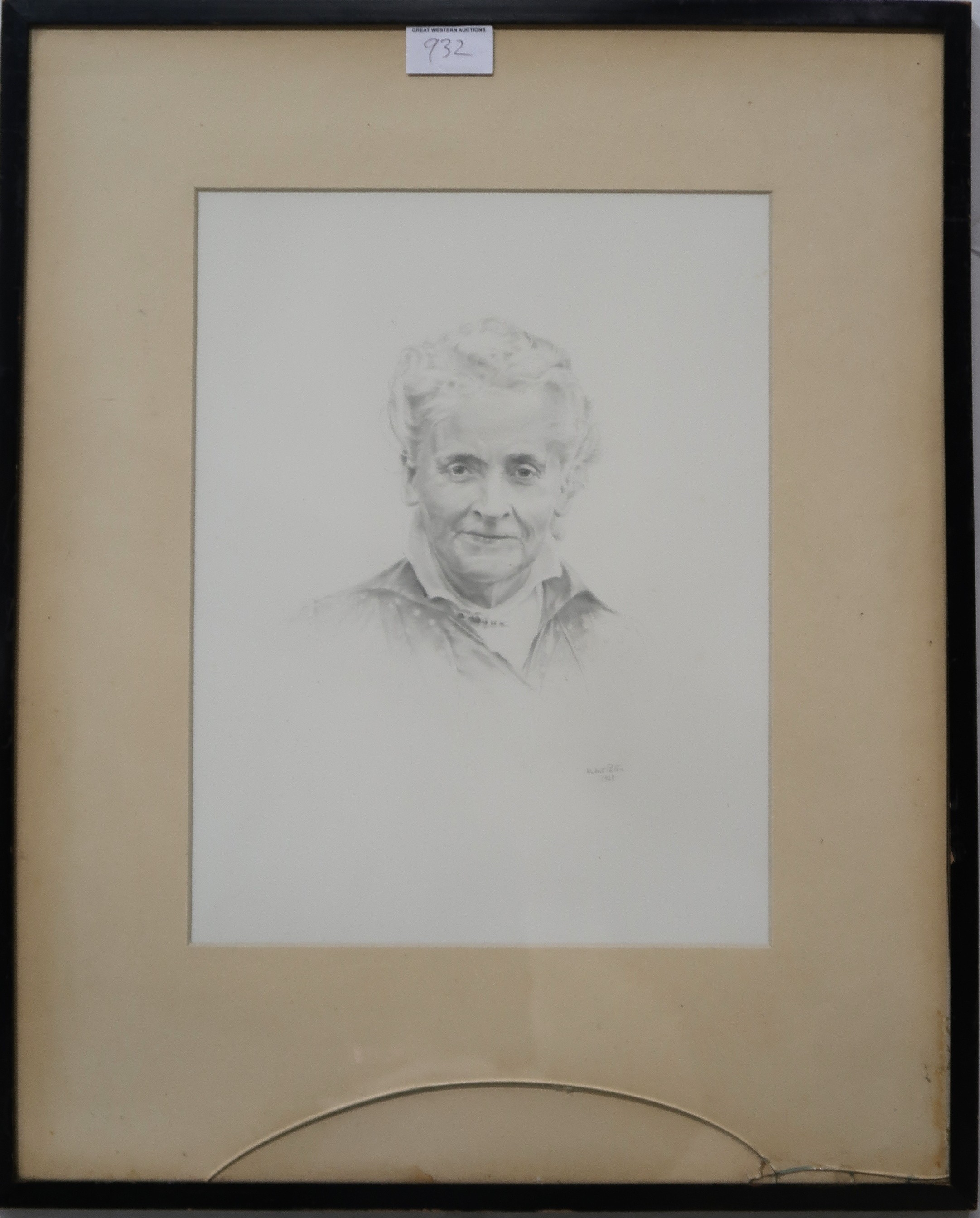 Hubert Paton | Portrait of a lady, (1923) | MutualArt