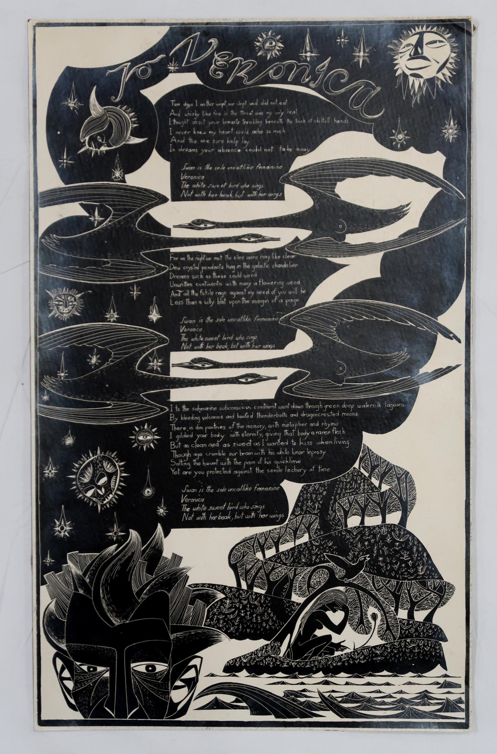 Alasdair Gray | TO VERONICA multiple, xcm | MutualArt