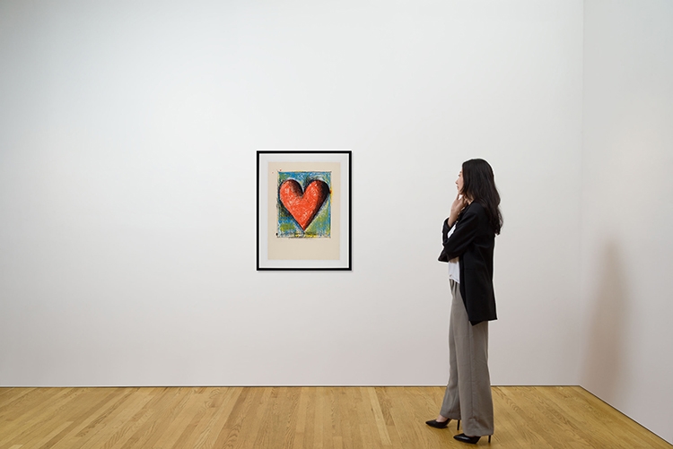 Jim Dine | Carnegie Hall Heart (1986) | MutualArt