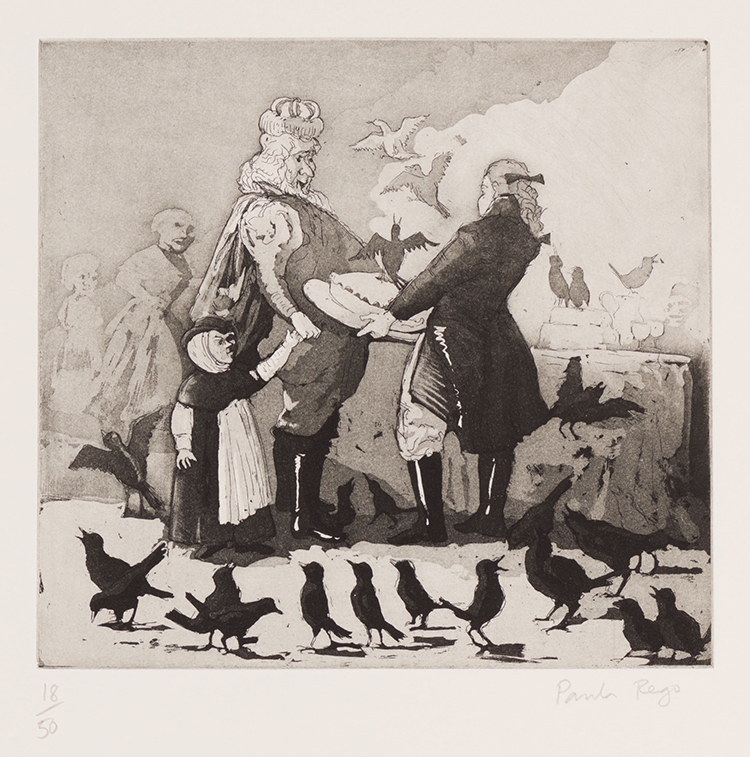 Paula Rego | Nursery Rhyme Series: Sing a Song of Sixpence (1989 ...