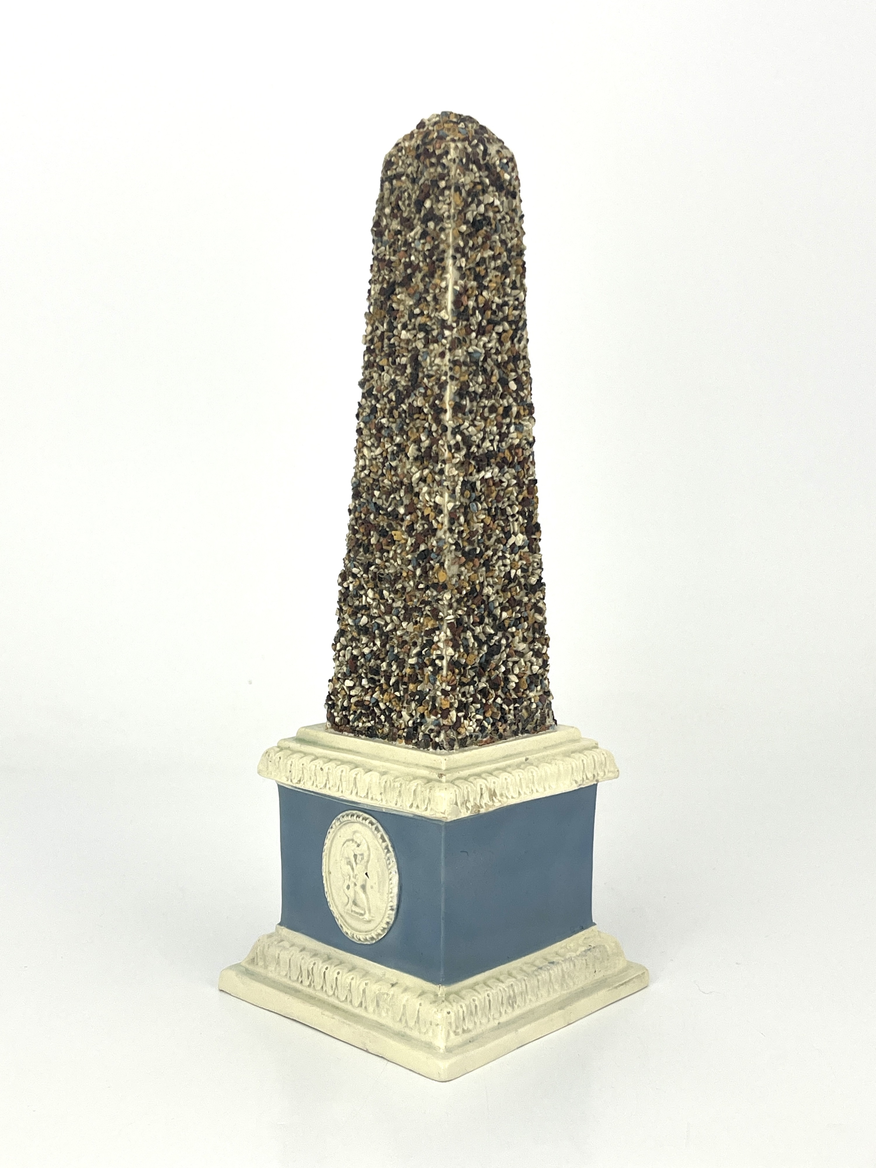Staffordshire | A Ralph Wood Staffordshire pearlware gravelled obelisk ...
