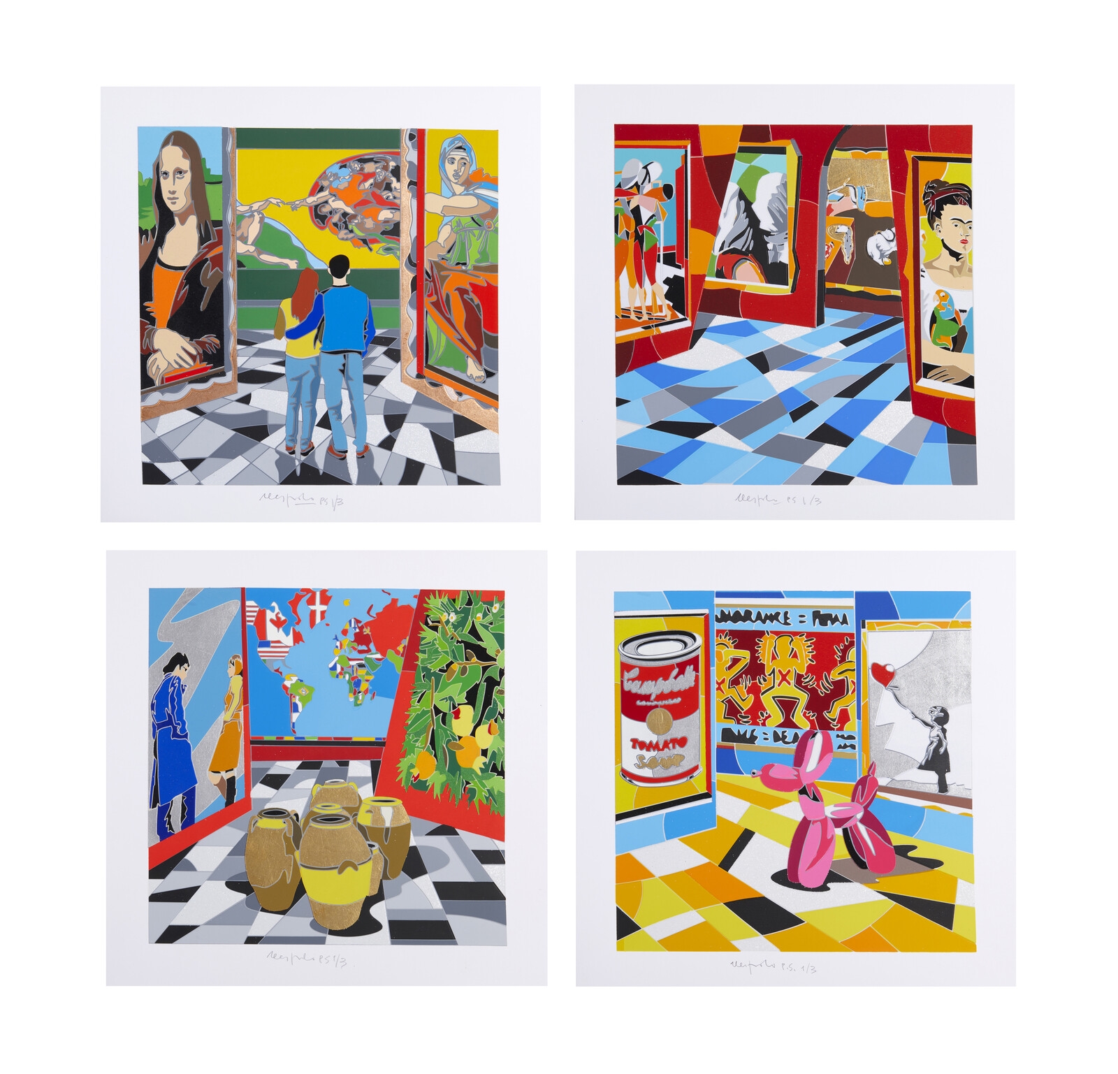 Ugo Nespolo | Museum Display. | MutualArt