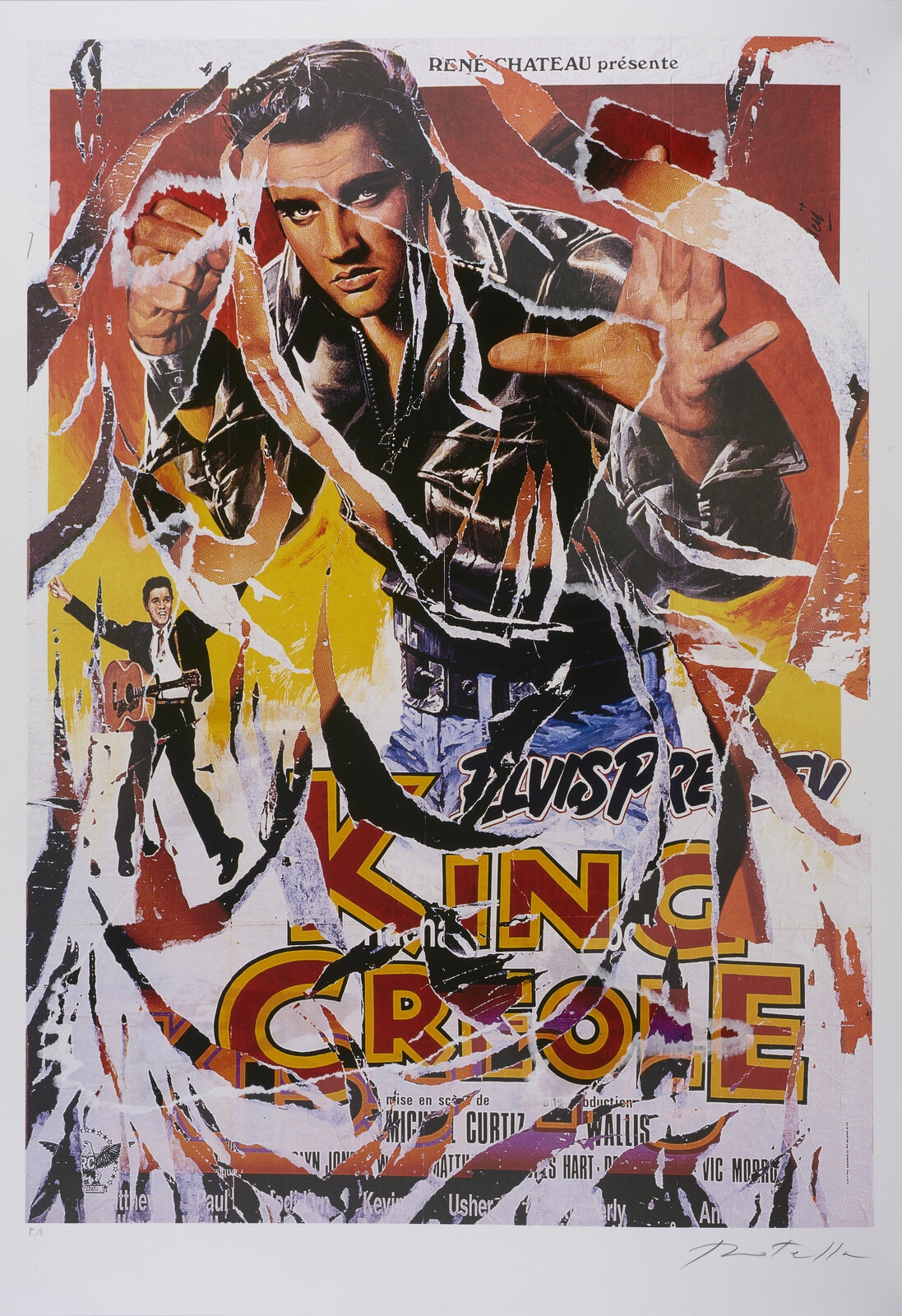 Mimmo Rotella | King Creole. (2005) | MutualArt