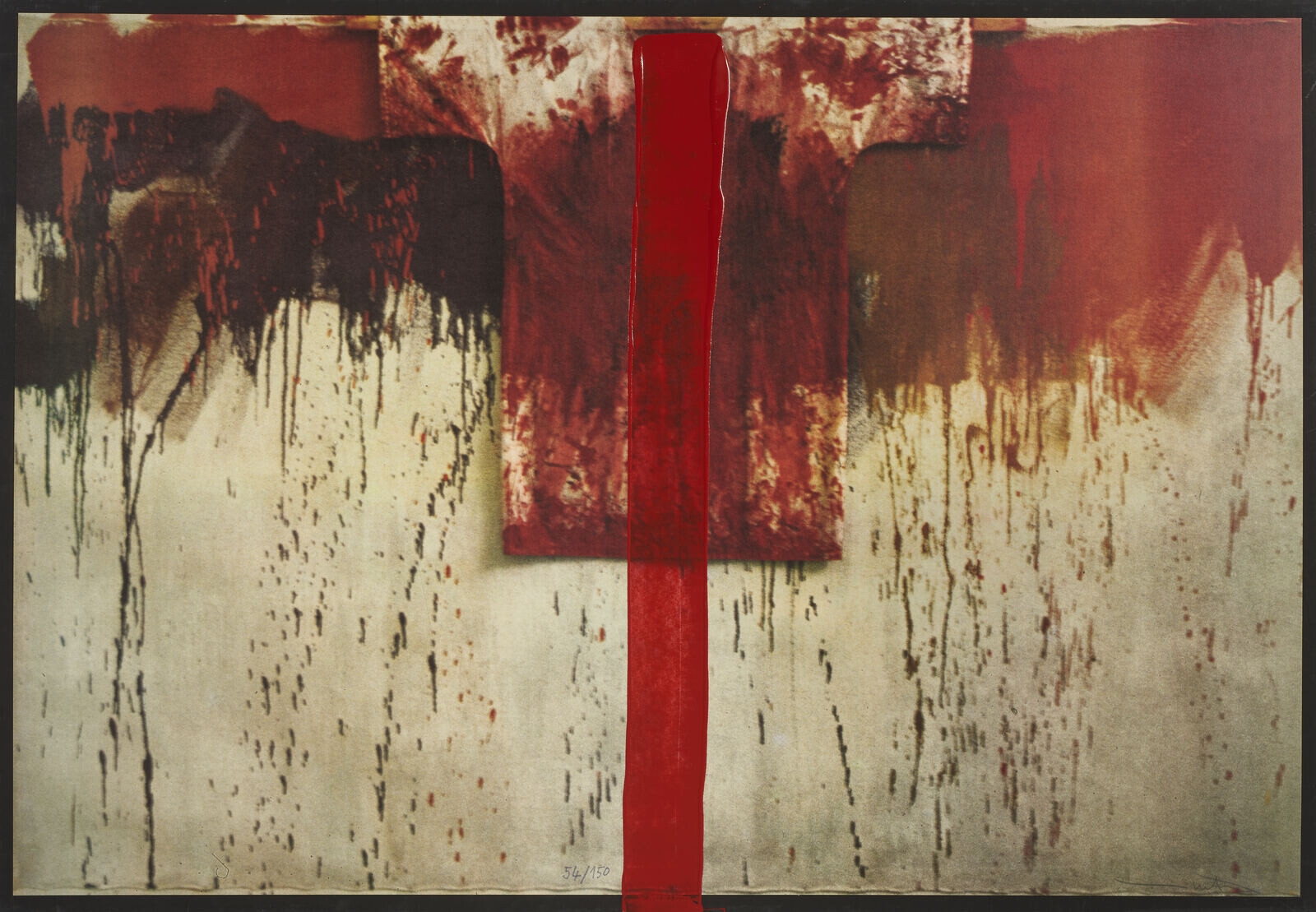 Hermann Nitsch | Schüttbild (1983) | MutualArt