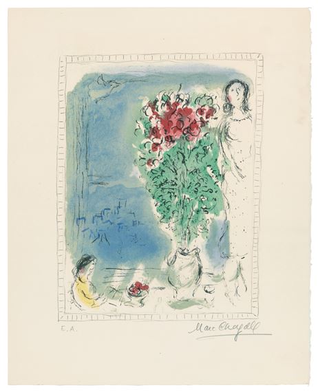 Marc Chagall | Saint-Paul de la fenêtre (1978) | MutualArt