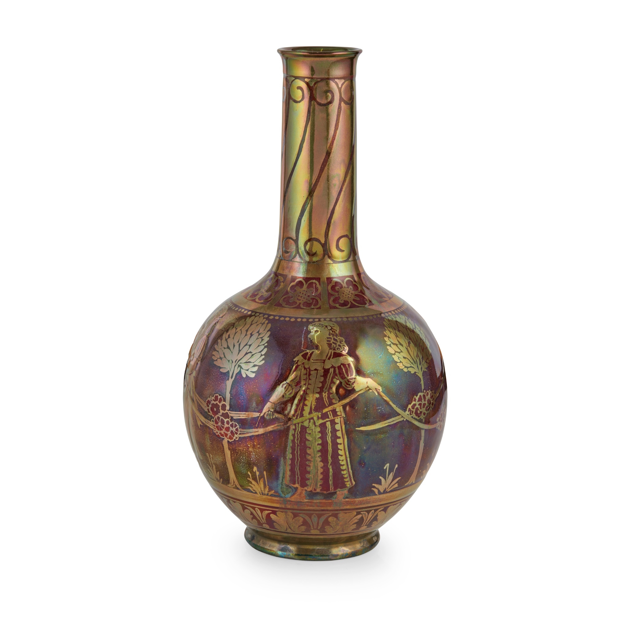 Richard Joyce | ROYAL LANCASTRIAN LUSTRE VASE, CIRCA 1912 | MutualArt