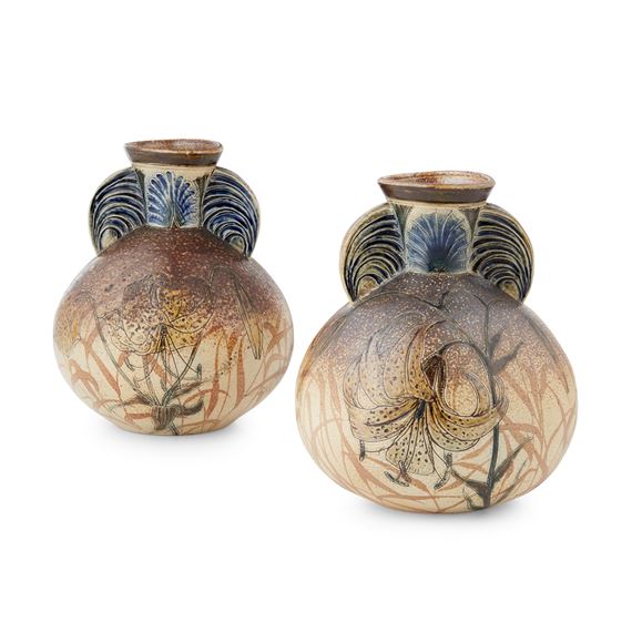 R. W. Martin & Brothers | PAIR OF VASES | MutualArt