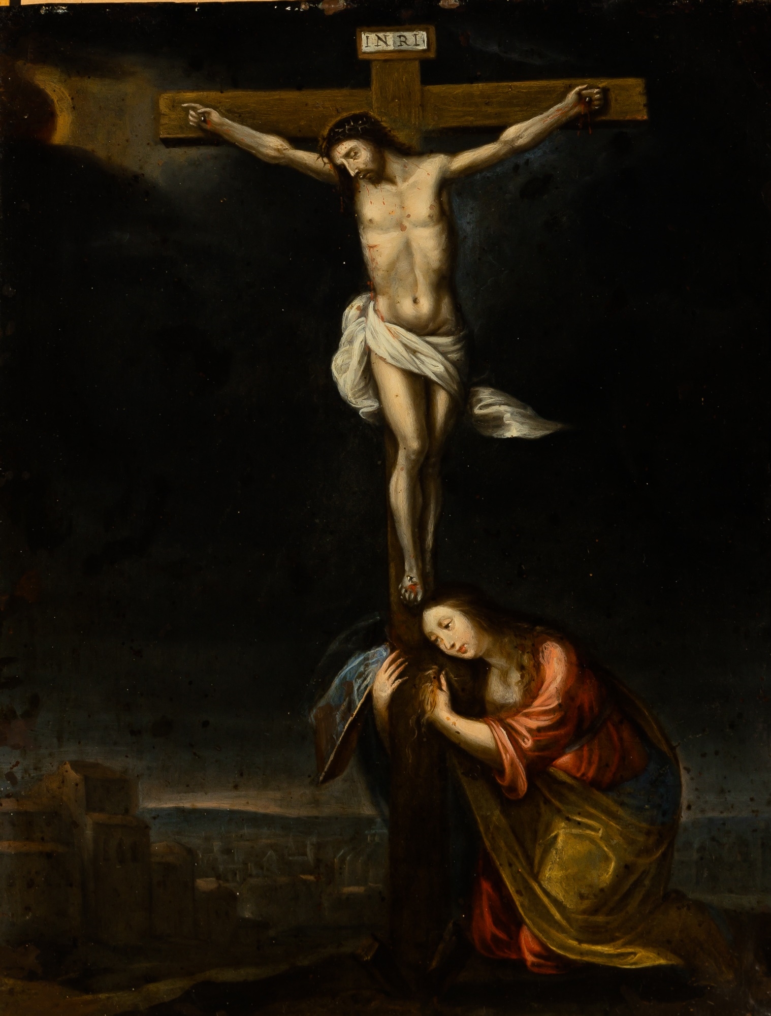 Flemish School 17th Century | The Madonna and Child and the Infant Baptist in a landscape ...