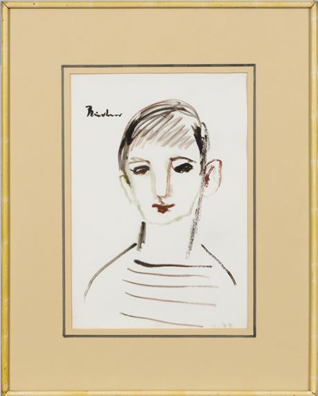 Carl Adolph Büchner | portrait of a boy | MutualArt