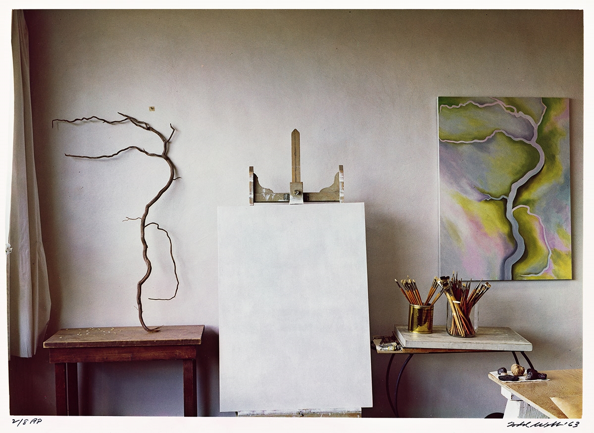 Todd Webb | Georgia O'Keeffe's studio. | MutualArt