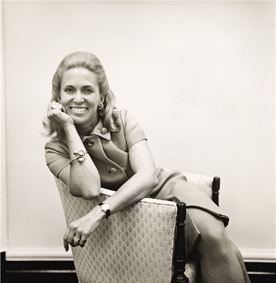 Diane Arbus | Portrait of Barbara Hackman Franklin. (1923) | MutualArt