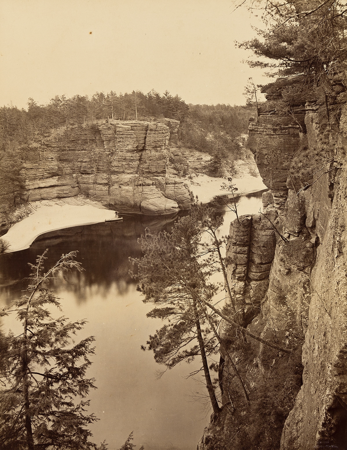 Henry Hamilton Bennett | The Wisconsin Dells. | MutualArt