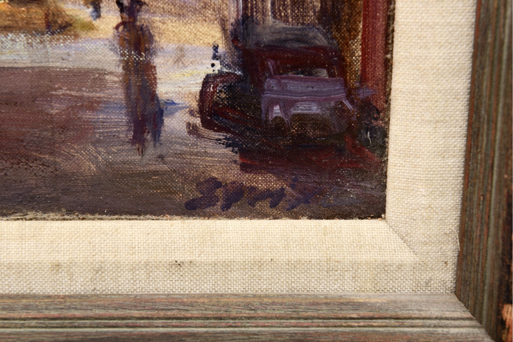 Anthony Springer | Anthony Springer '85 Signed Oil On Canvas Painting ...