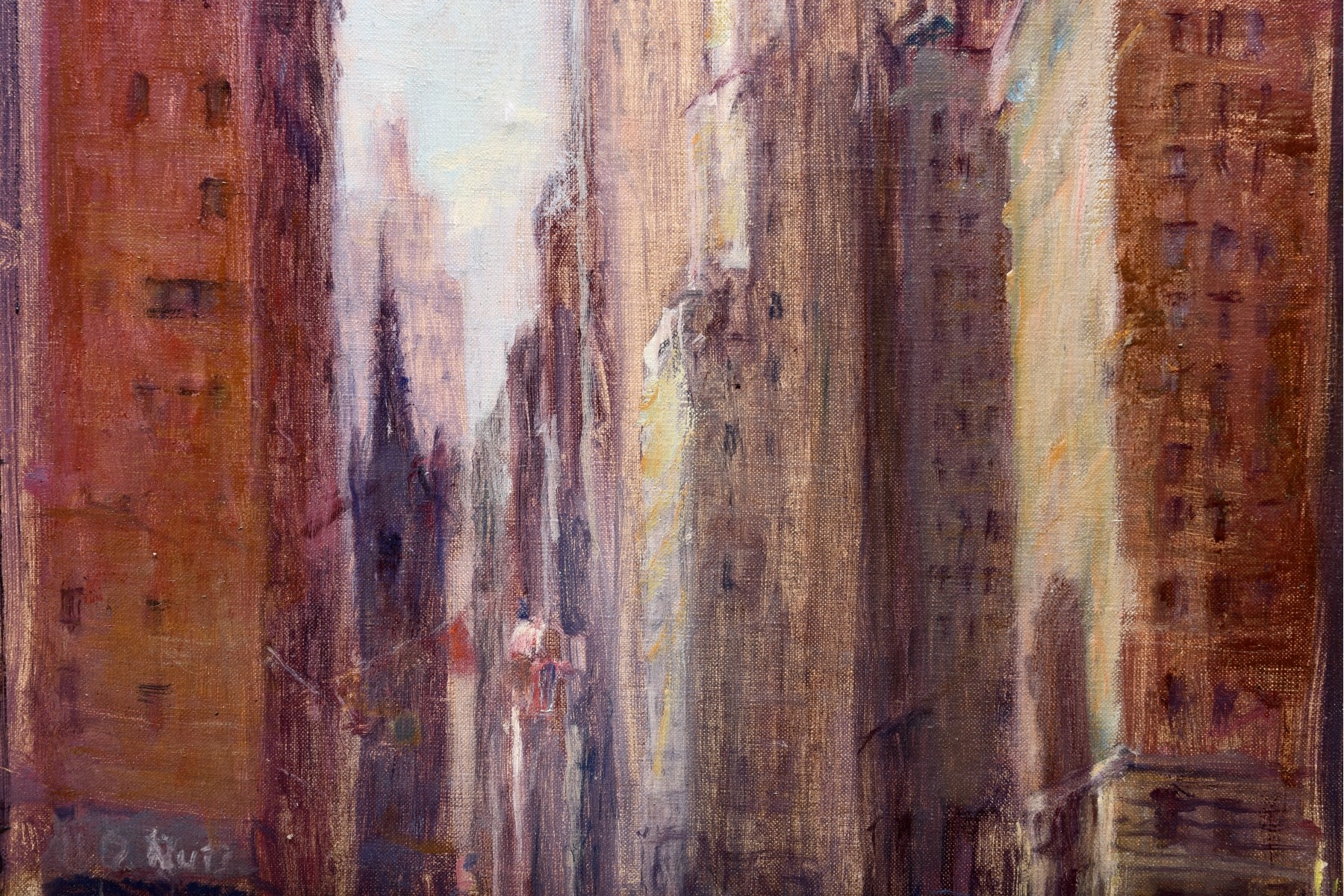 Anthony Springer | Anthony Springer '85 Signed Oil On Canvas Painting ...