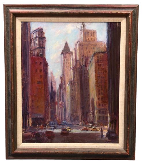 Anthony Springer | Anthony Springer '85 Signed Oil On Canvas Painting ...