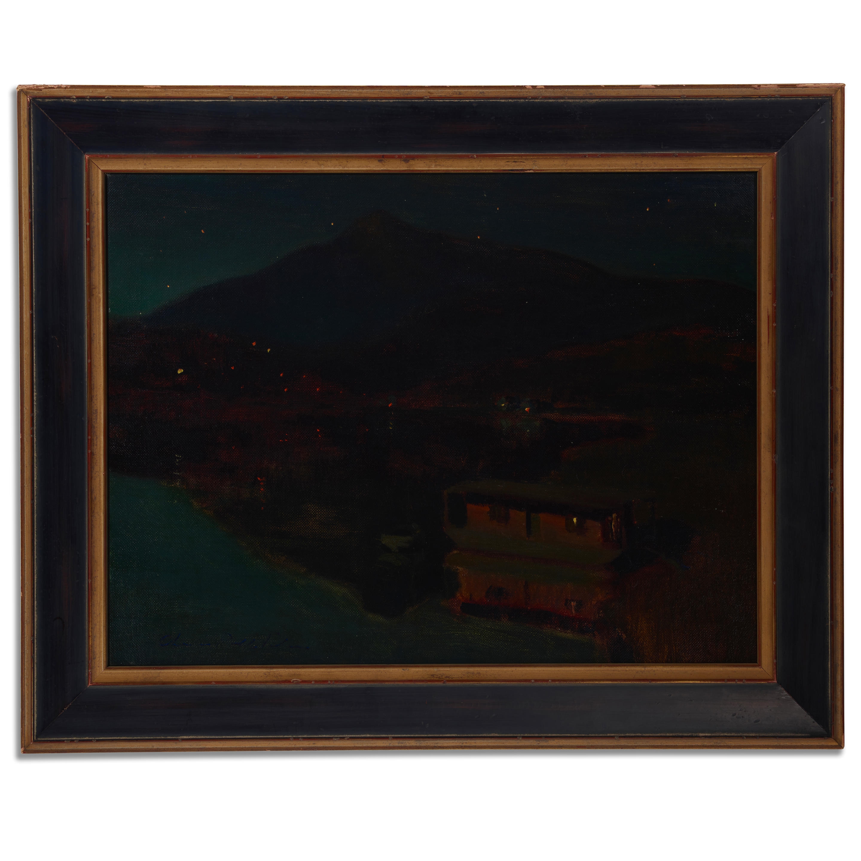 Charles Rollo Peters | Houseboats in Belvedere | MutualArt