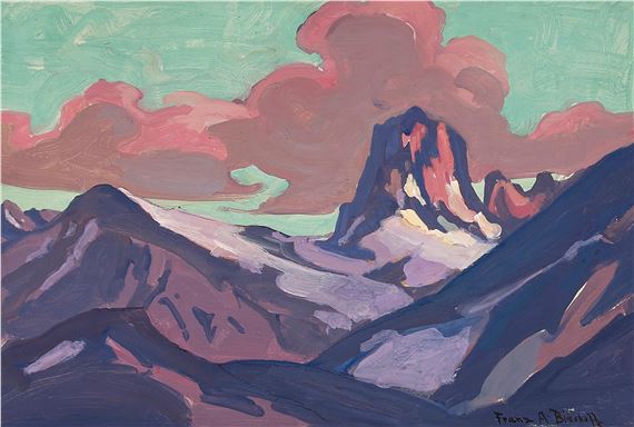 Franz Bischoff | Mountain Peaks | MutualArt