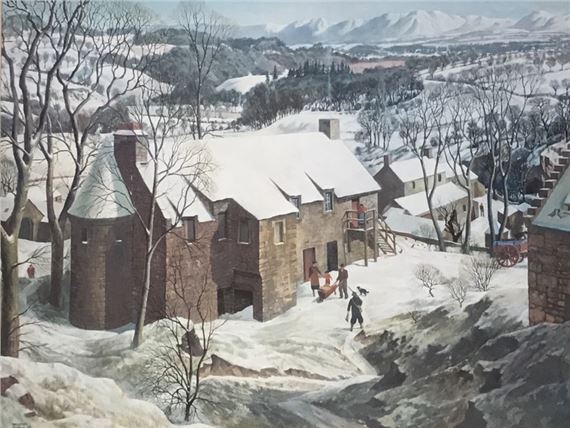 James McIntosh Patrick‏ | Winter in Angus | MutualArt