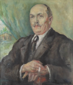 Július Jakoby | Portrét (1936) | MutualArt