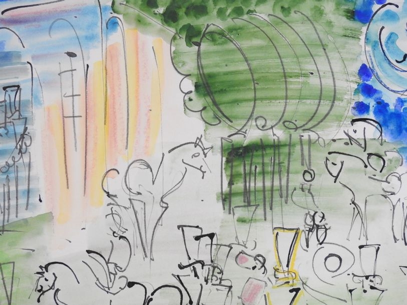 Gérard Blain | Hippodrome de Longchamp | MutualArt