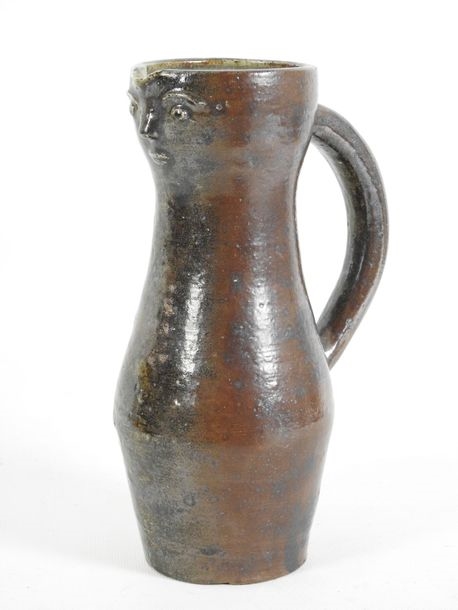 Jean Lerat | Anthropomorphic turned pitcher | MutualArt
