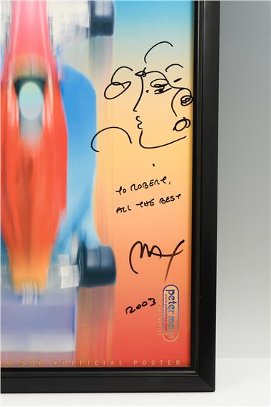 Peter Max | POSTER FOR THE INDIANAPOLIS (2003) | MutualArt