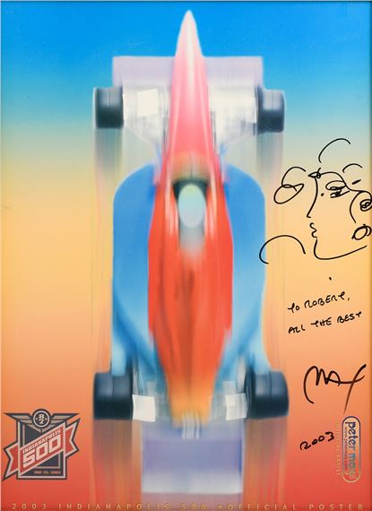 Peter Max | POSTER FOR THE INDIANAPOLIS (2003) | MutualArt