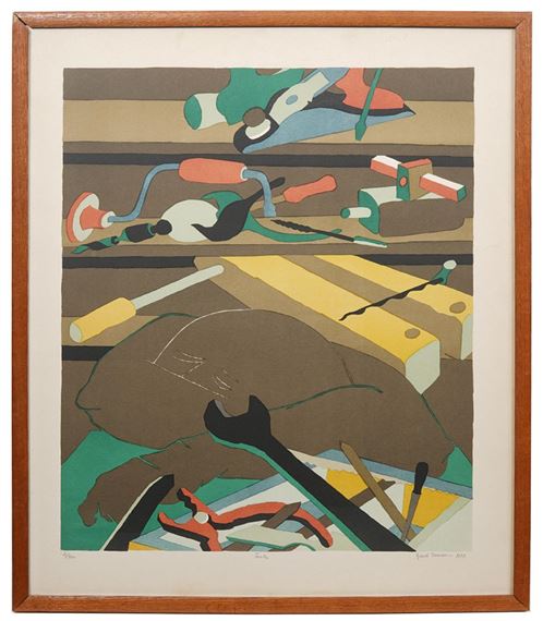 Jacob Lawrence | Tools (1977) | MutualArt