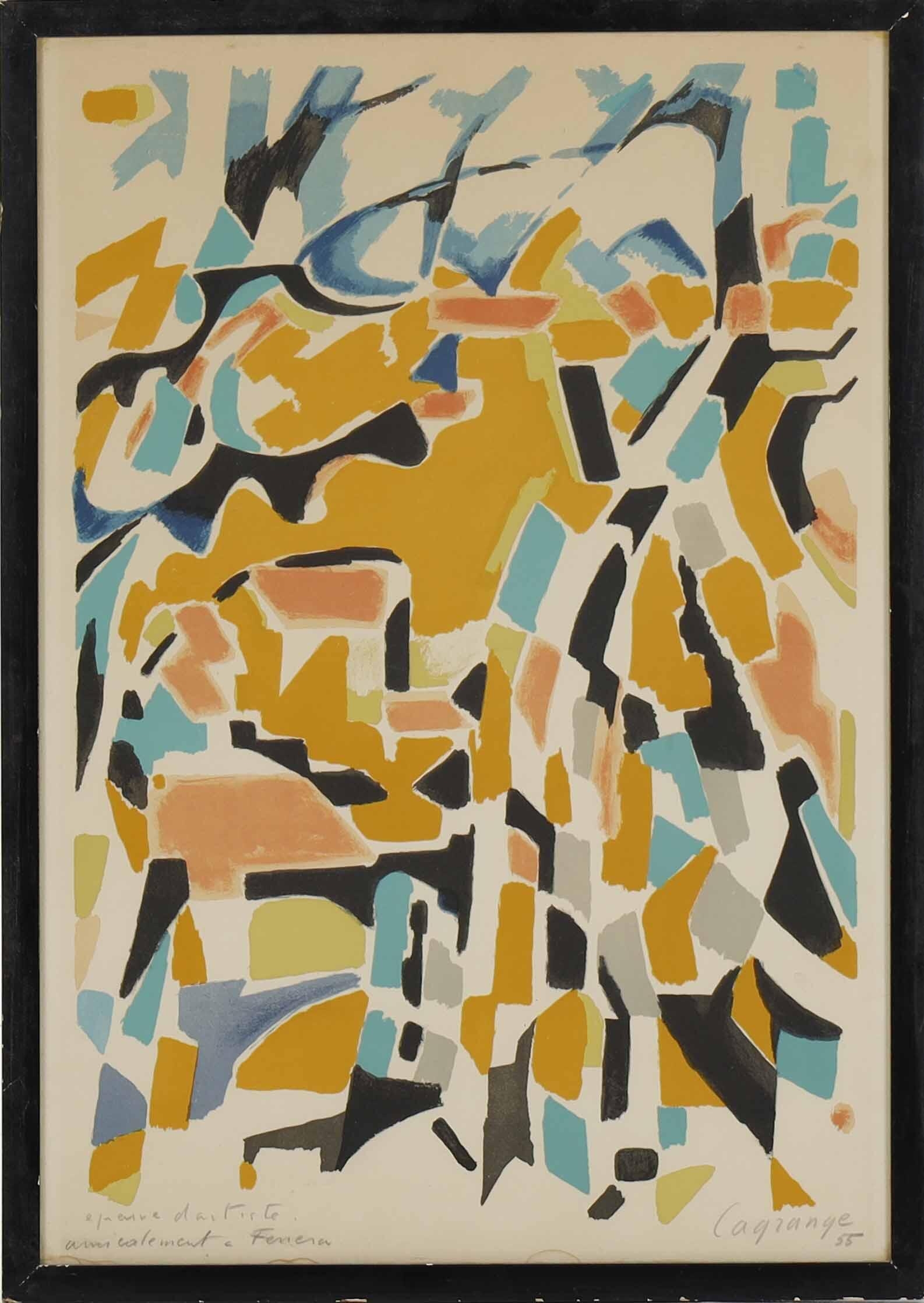 Jacques Lagrange | Litografi | MutualArt