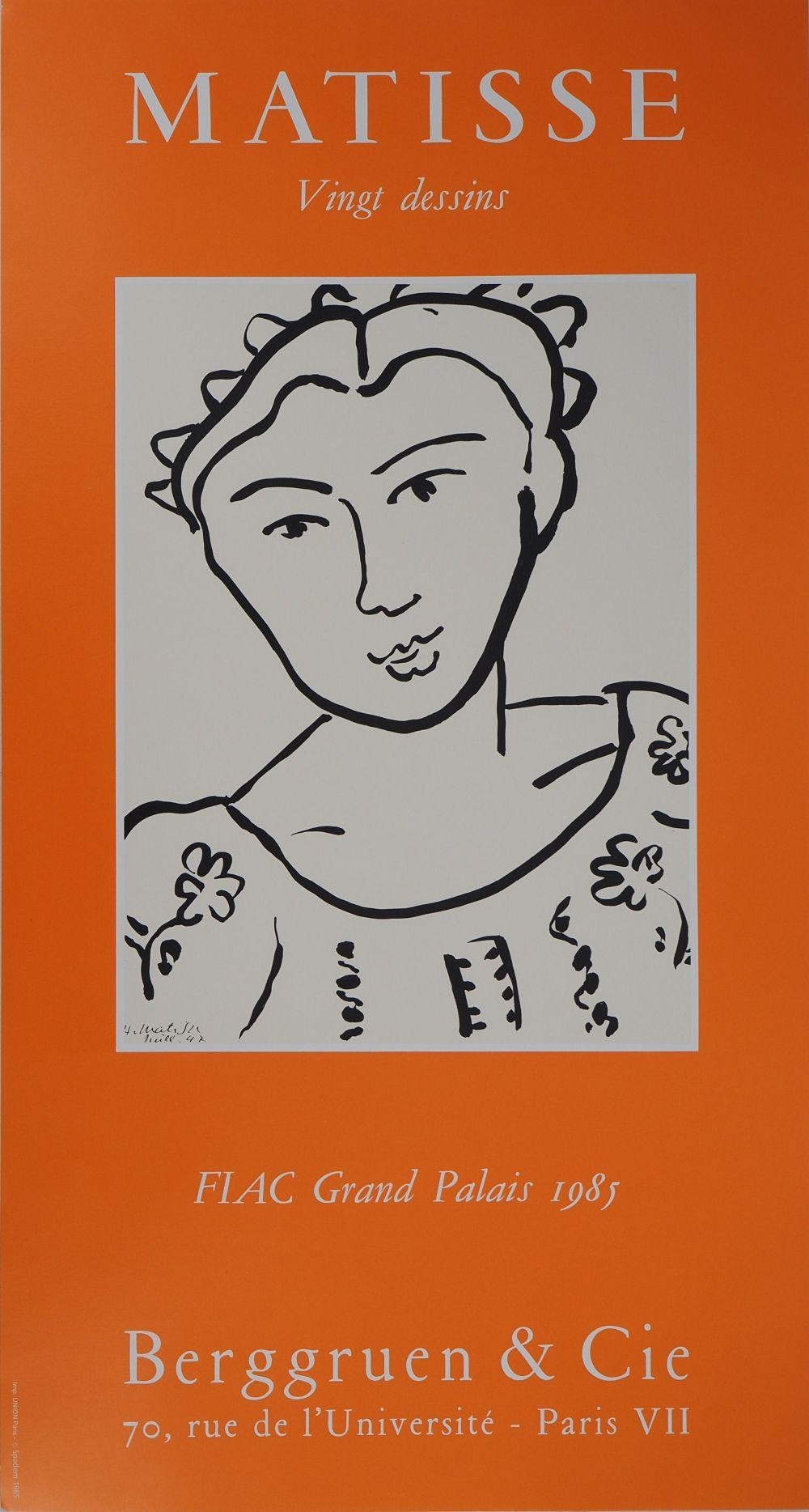 Henri Matisse | Portrait de femme (Lorette) (1916) | MutualArt