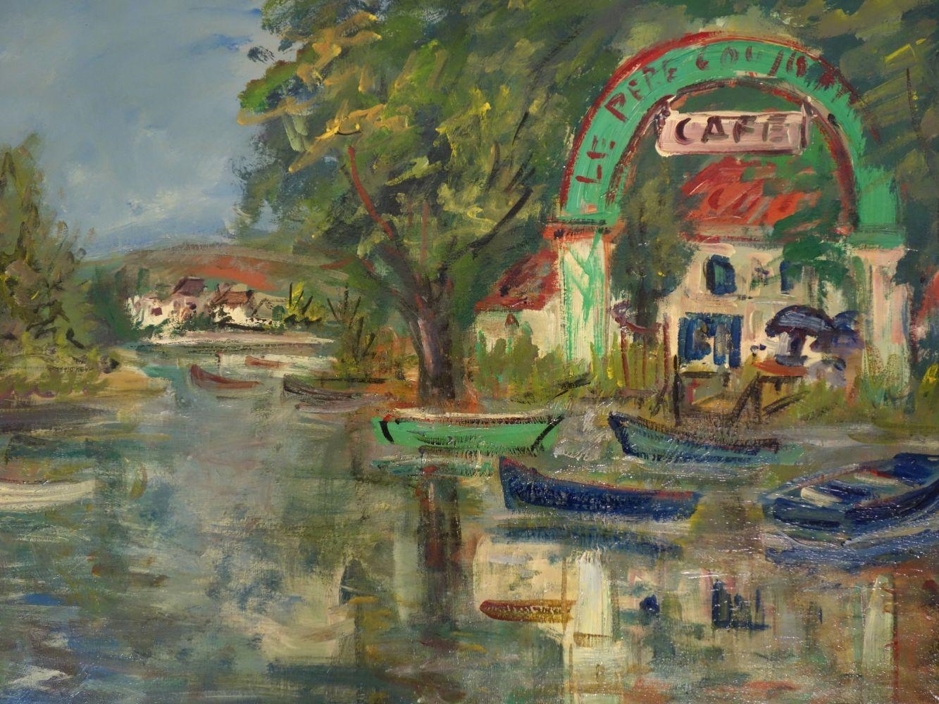 Roland Dubuc | Coffee on the banks | MutualArt