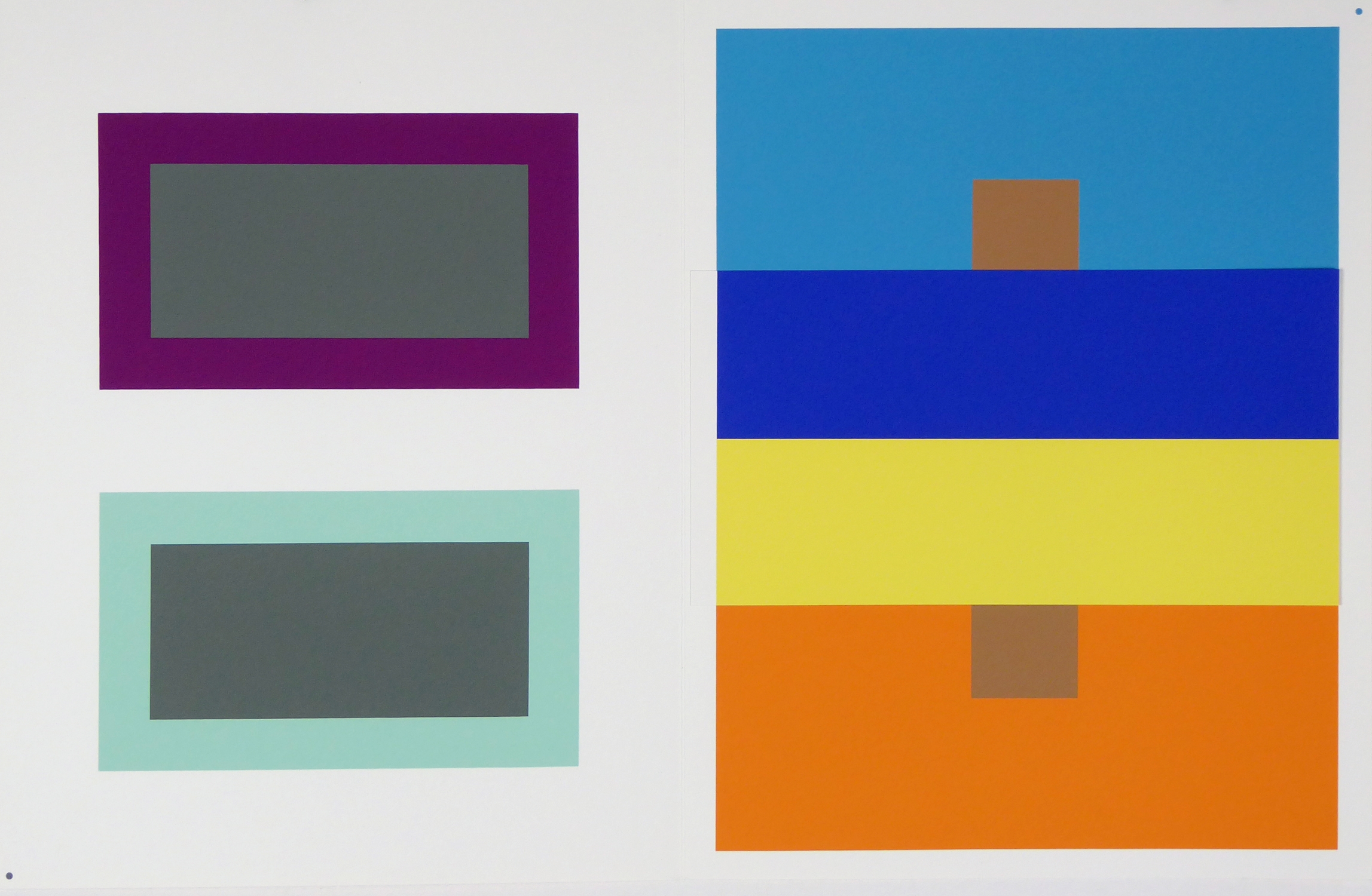 Josef Albers | Interaction of Color (1963) | MutualArt