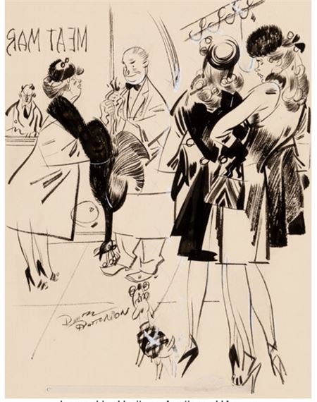 Russell Patterson | King Features Syndicate illustration (three works ...