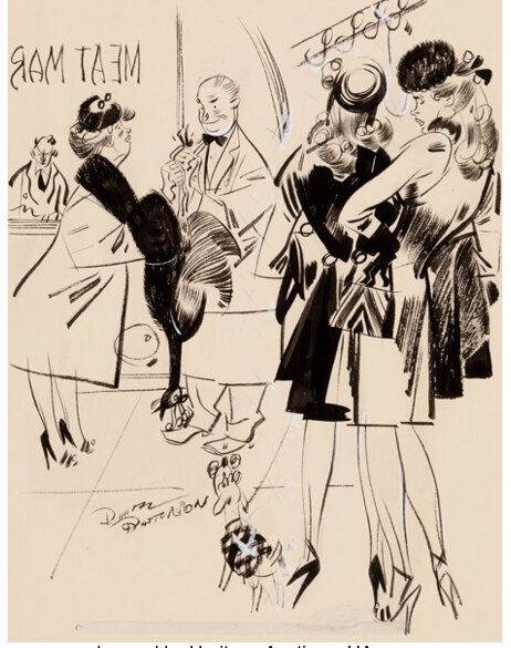 Russell Patterson | King Features Syndicate illustration (three works ...