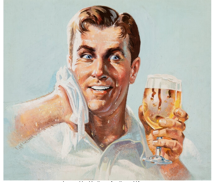 Russell Patterson | Beer Advertisement | MutualArt